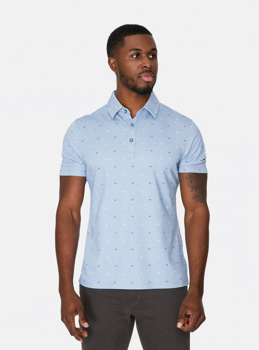 Polo - Dalton - Light Blue – LUCO Boutique