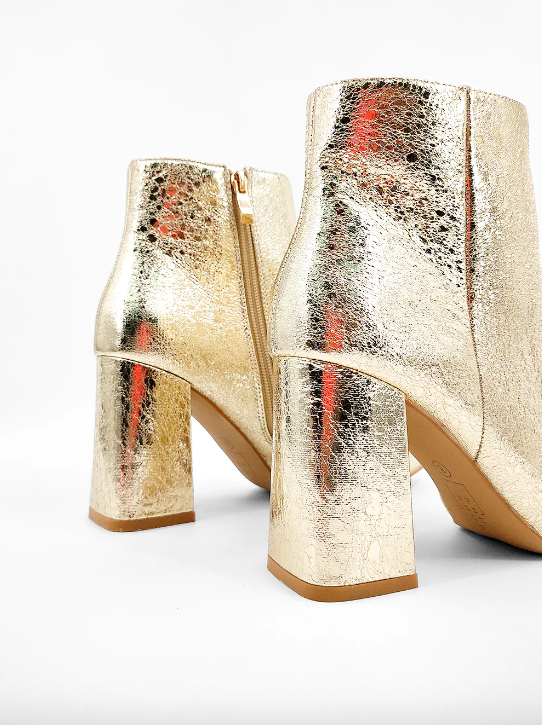 Veronica Boot Gold – LUCO Boutique